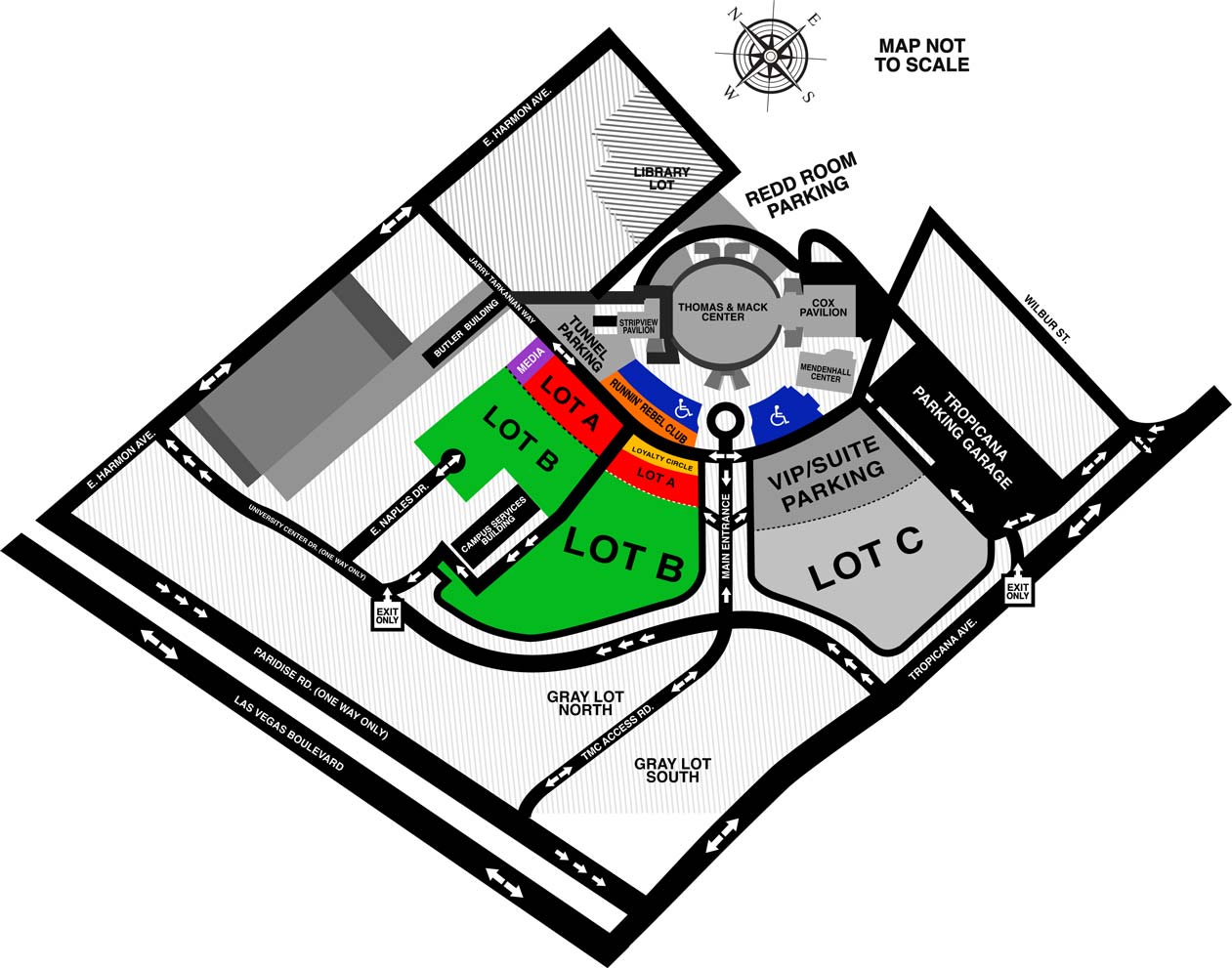 Tickets & Parking | UNLV Rebel Athletic Fund